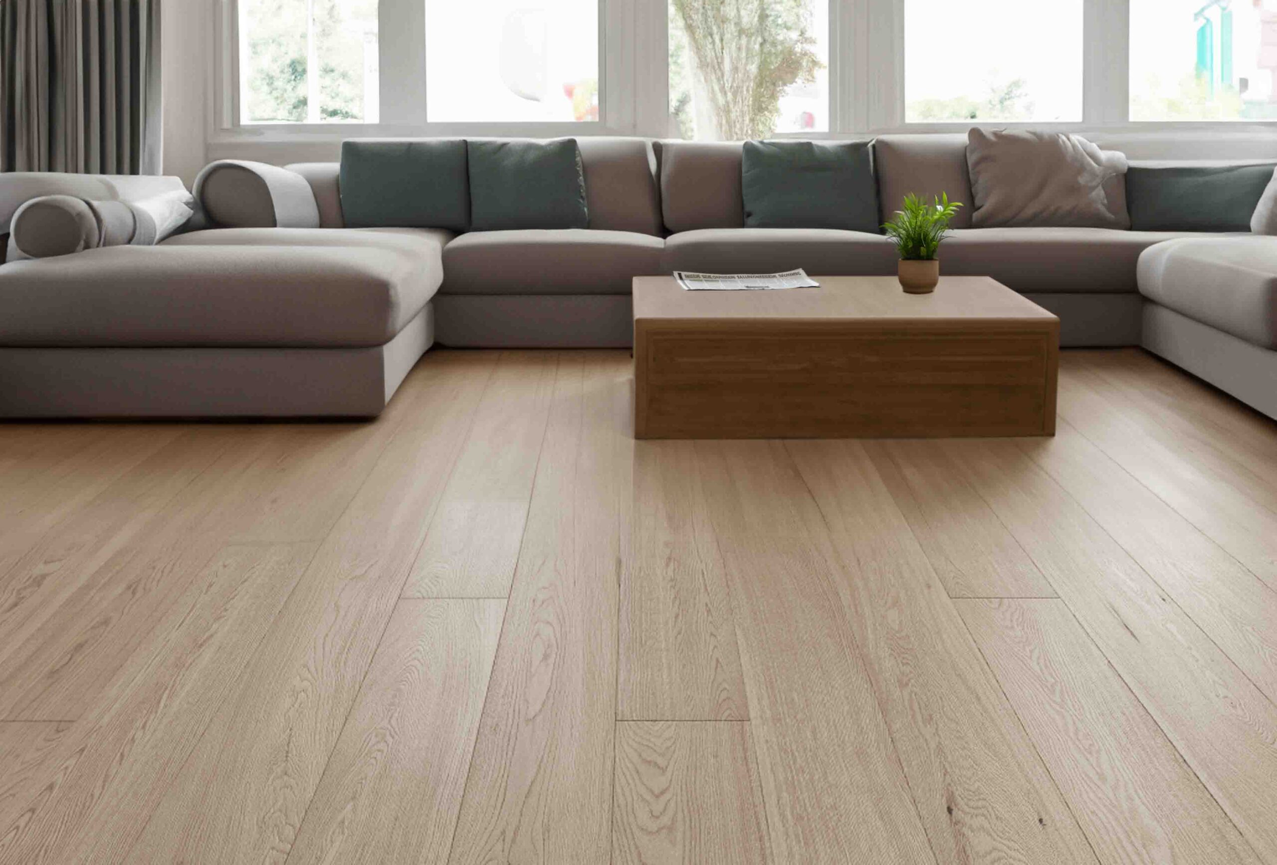Engineered Unfinished Natural Oak Prime Grade Wood Flooring 15mm X ...